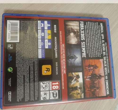 Игра на ps4 Red dead 2