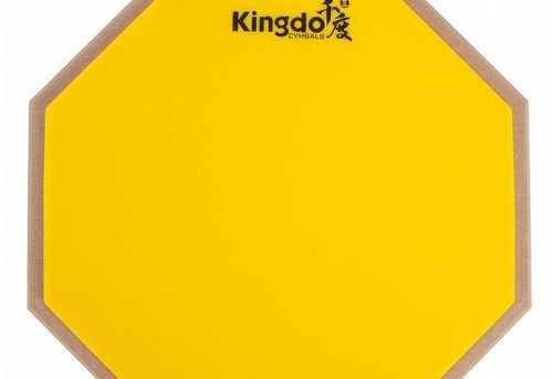 Пэд тренировочный kingdo drum PAD yellow