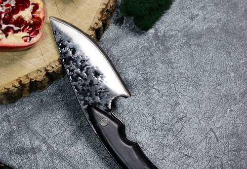 Нож шкуросьемный "Акула" кованый +чехол