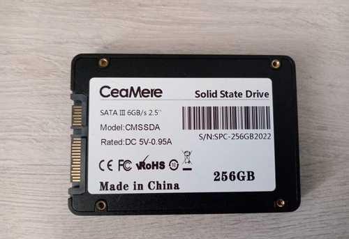 SSD диск для ноутбука на 256 гб