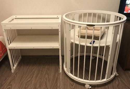 Детская кровать Premiun baby 8 в 1 eco sleep