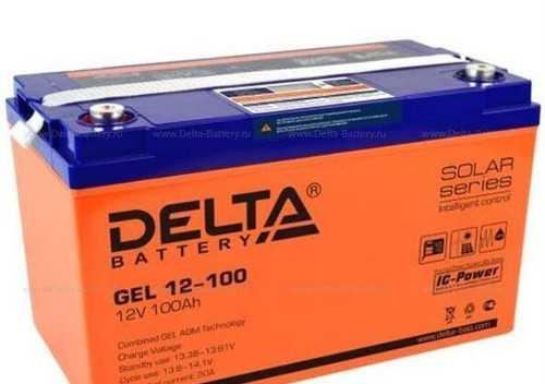 Аккумулятор Delta GEL 12/100