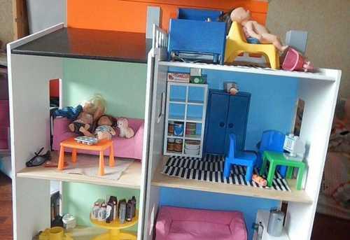 Домик кукольный IKEA винтаж 2000-х годов