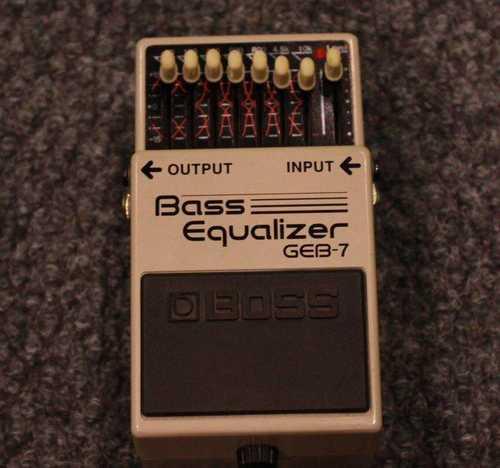 Педаль Boss equalizer geb-7