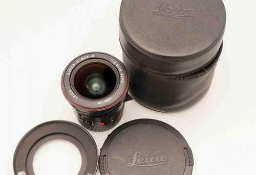 Leica Super-Elmar-M 18mm f/3.8 asph