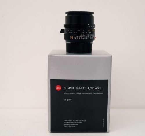 Leica Summilux-M 1:1.4 35mm FLE II Black