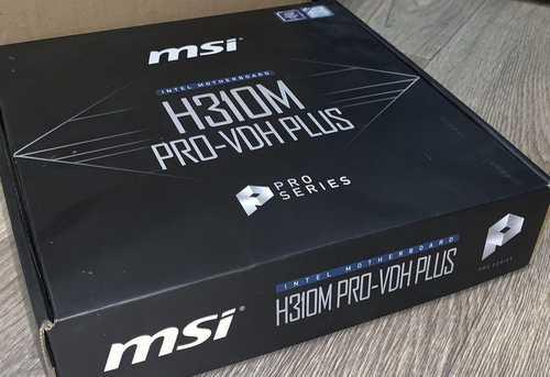 Материнская плата MSI H310M PRO-VDH plus LGA1151v2