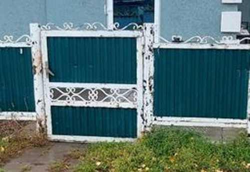 Забор калитка ворота бу