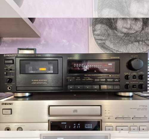 Pioneer T-838 кассетная дека