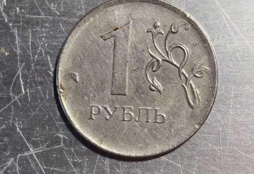 Монета 1 рубль пробный чеканки