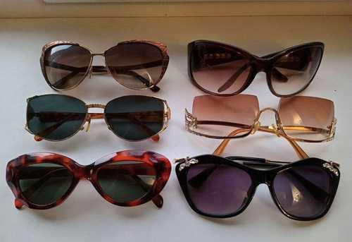 Солнцезащитные очки женские винтаж