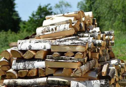Колотые дрова для камина с доставкой