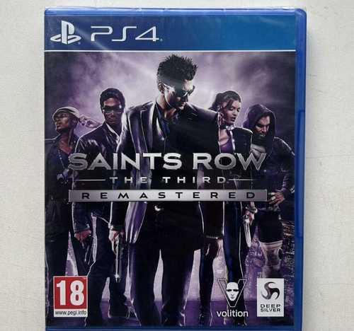 Saints Row the Third Remastered (Новый) Ps4