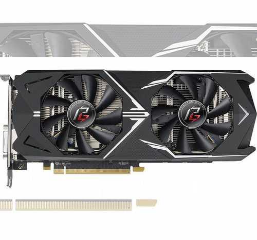 Видеокарта RX580 8G OC Phantom Gaming X