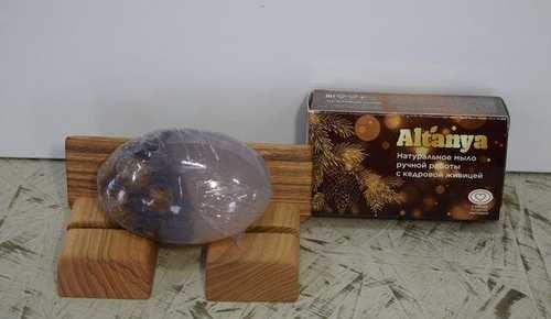 Алтайское мыло ручной работы с кедровой живицей