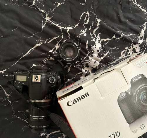 Фотоаппарат canon 77d в отличном состоянии