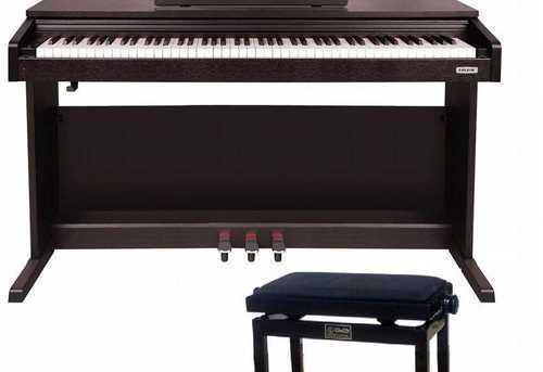 Новое пианино NUX WK-400 с подъёмной банкеткой