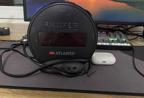 Радиочасы atlanta с будильником