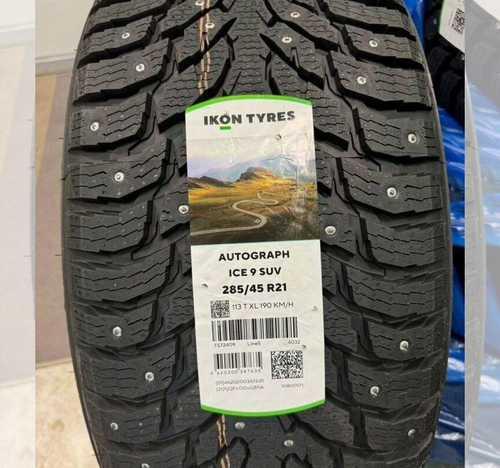 Ikon Tyres Autograph Ice 9 SUV 285/45 R21 и 315/40 R21 115T