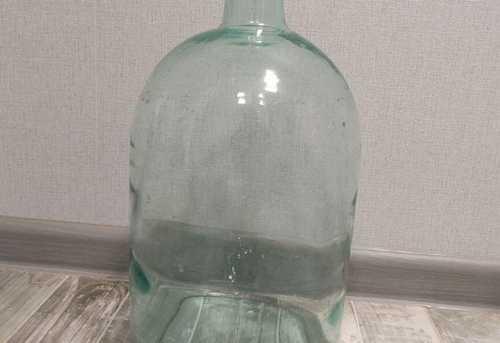 Бутылка стеклянная 6 литров