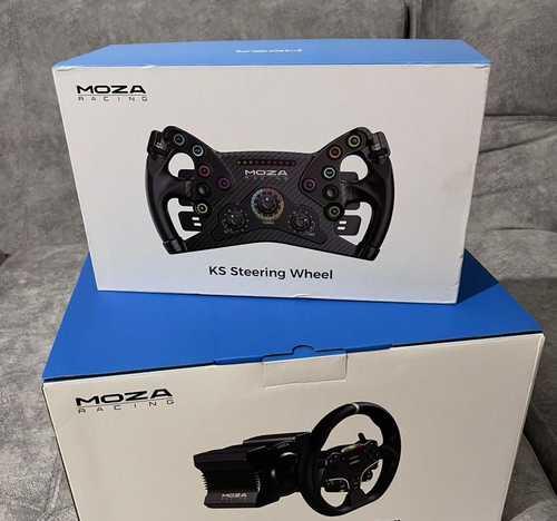 Moza R5 + Moza KS Steering Wheel