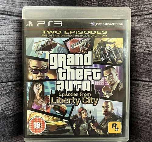 GTA Episodes From Liberty City Sony PS3