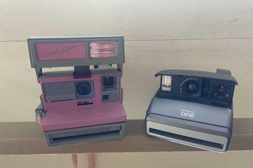Фотоаппараты Polaroid Cool Cam (pink) и One (grey)
