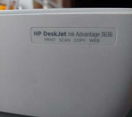 Принтер сканер HP Desk jet 3636