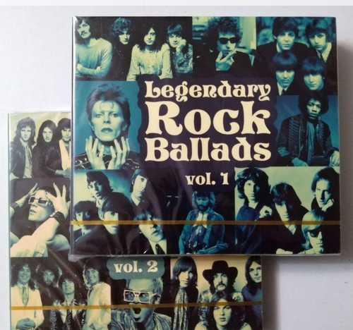 4CD диска. legendary rock ballads