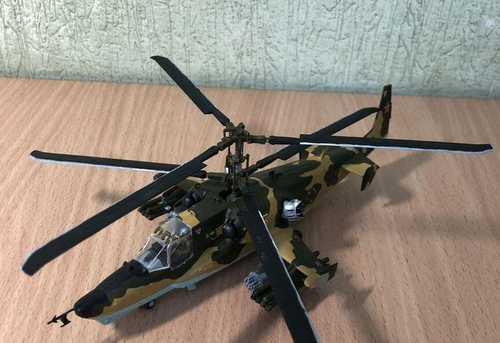 Масштабная модель вертолета ка-50 (1/72)