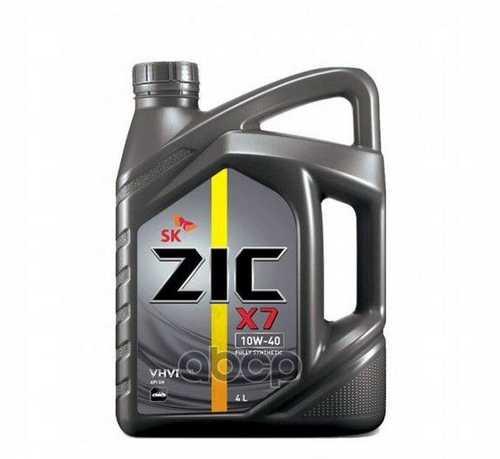 ZIC X7 LS 10W40 (4L) масло моторное синт API S