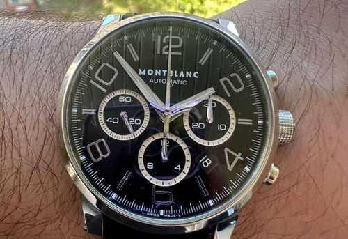 Часы montblanc (43мм, оригинал, гарантия)