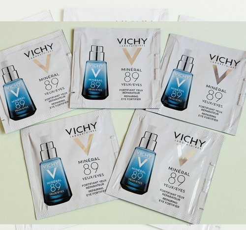 Vichy Mineral 89 eyes саше уход для области глаз