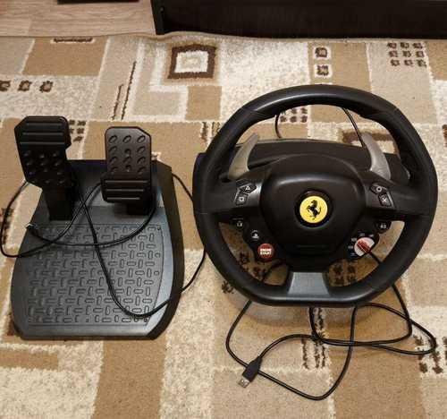 Игровой руль Thrustmaster T80 RW Ferrari 488 GT