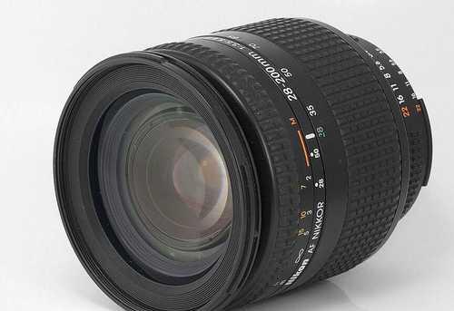 Nikon AF 28-200 mm f/ 3.5-5,6 D+Фильтр UV+Крышки+