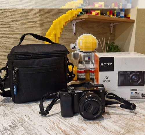 Фотоаппарат Sony a6000 идеал комплeкт