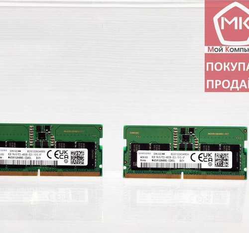 16GB DDR5 4800 MHz Samsung (для ноутбука)