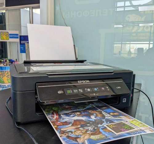 Цветной принтер Epson L355 (мфу, Wi-Fi)