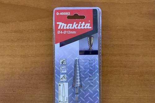 Ступенчатое сверло Makita D-40082 4-12 мм (HSS)