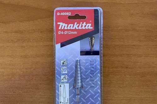 Ступенчатое сверло Makita D-40082 4-12 мм (HSS)