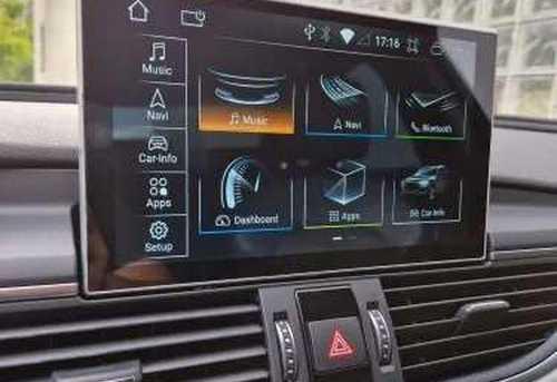 Автомагнитола для Audi a6 c7, a7 на андроид