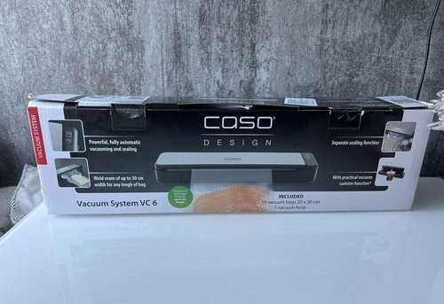 Caso vc6 вакуумный упаковщик