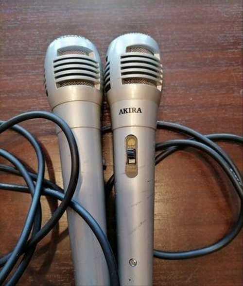 Микрофоны для караоке. akira