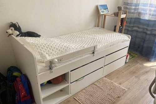 Кровать IKEA слэкт