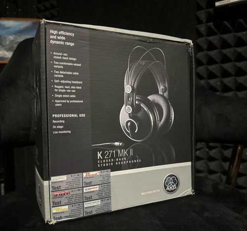 Наушники AKG K271 mk2