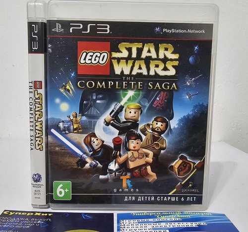 Lego Star Wars:The Complete Saga PS3 как новый