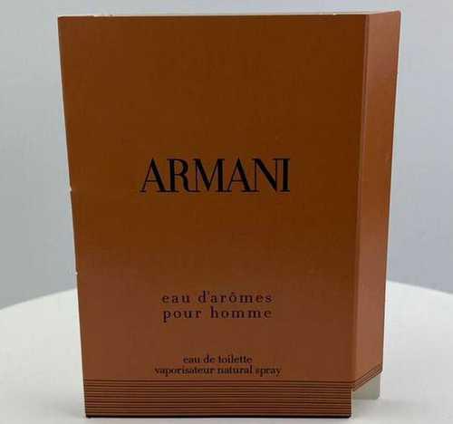 Пробники духов Giorgio Armani Eau D'aromes por homme (M) edT 1,2ml