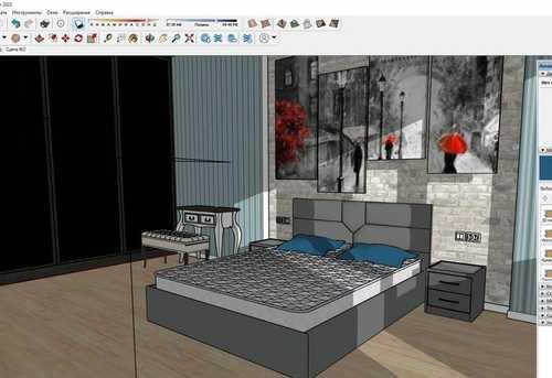 SketchUp pro 2022 программа для 3D моделирования
