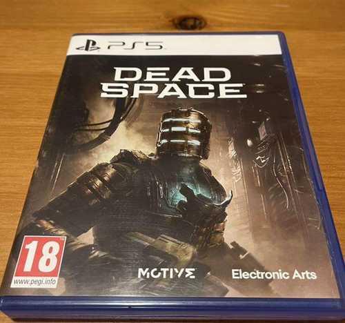 Игра на диске на ps5 dead space