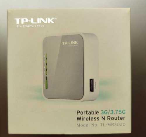 Wifi роутер переносной TP-Link TL-MR3020